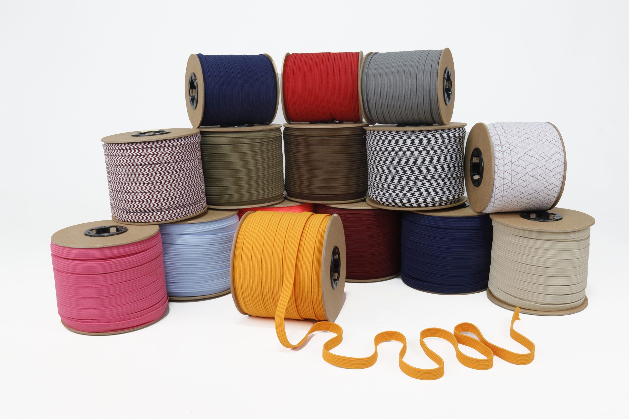 Flat Elastic Manufacturer, 4mm to 16mm - Tekis Lastik